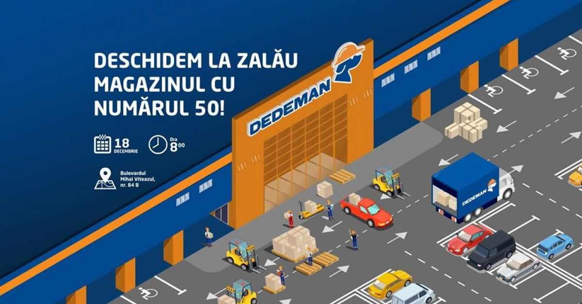Dedeman a deschis un magazin in Zalau